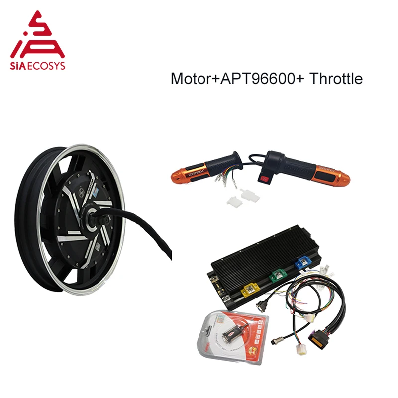 Qs Motor 17inch 8000w Electric Motorcycle Kit / E Motorcycle Kit ...