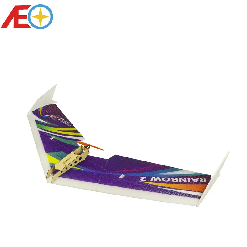 Free Shipping EPP Airplane Model Rainbow Fly Wing 1000mm Wingspan ZAGI ...