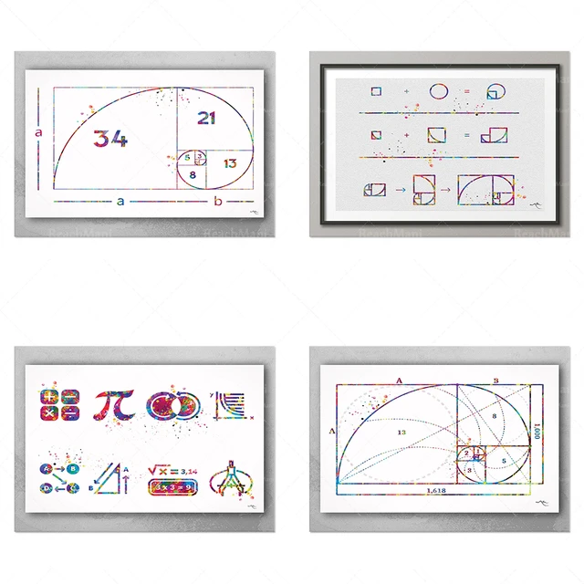 Math Art Posters