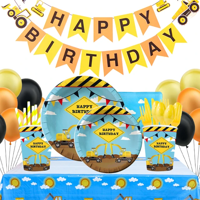 Construction Party Clip Art