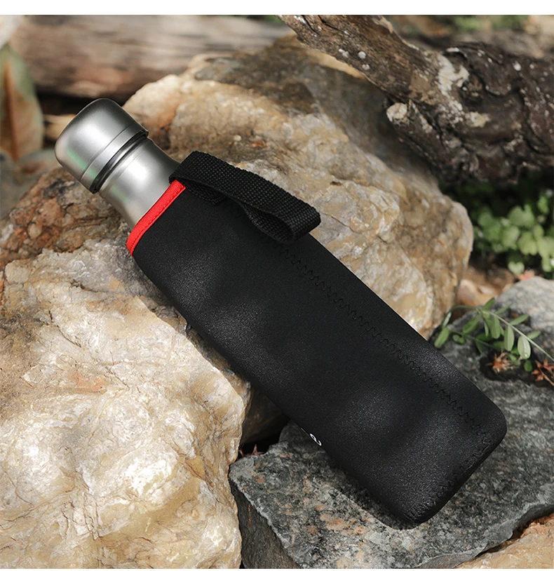 Gourde - Bouteille isotherme,Bouteille d'eau en titane à paroi unique ...