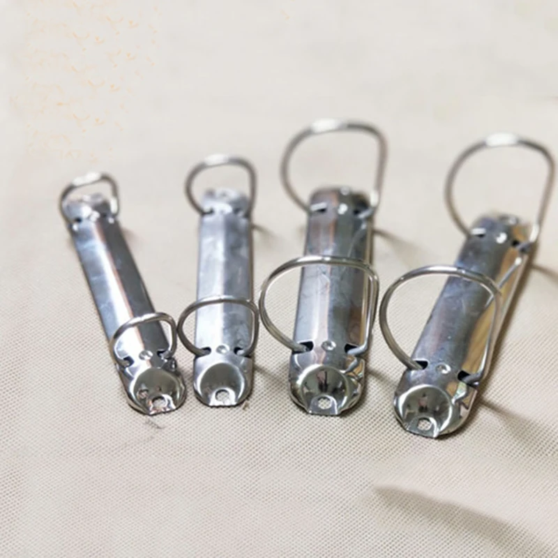 D Type A7 2 Rings Clip Binders Metal D Shape Binding Spiral Clips File ...