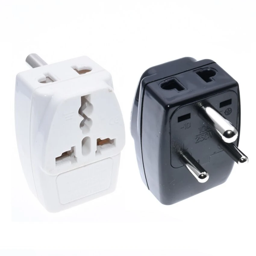 3-IN-1-INDIEN-Sri-Lanka-Nepal-Typ-D-Stecker-Konverter-Travel-Adapter ...