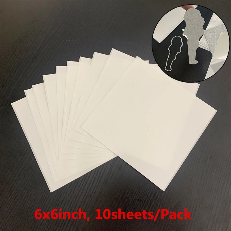 8-5-6-2-5-Inch-Clear-Double-Sided-Adhesive-Sheets-10PCS-Set-For-DIY ...