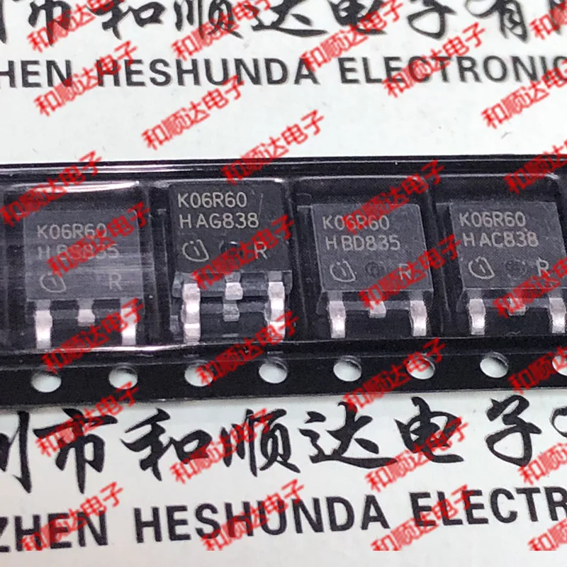 10 개/몫 K06R60 IKD06N60R 신품 TO 252 600V 6A|반도체 집적회로| - AliExpress