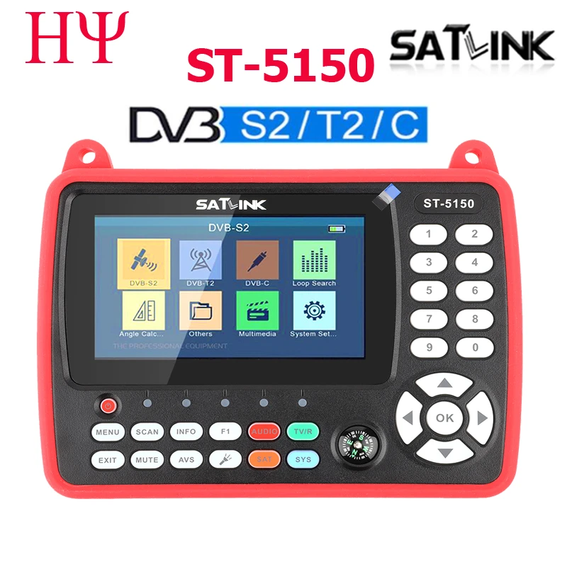 Satlink St-5150 Dvb-s2 Dvb-t/t2 Dvb-c Combo Better Satlink 6980 Digital ...