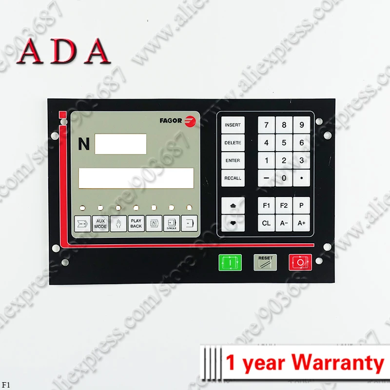 Membrane Switch Keyboard Keypad for FAGOR CNC 102 CNC 102S CNC102 ...