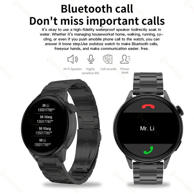 2022 NFC Smart Watch Men Sport GPS Track Watches Women Wireless ...