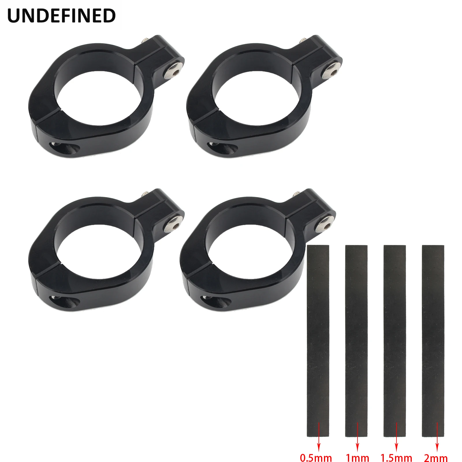33-58mm Motorcycle Cnc Front Fork Tube Holder Support Clamp Headlight ...