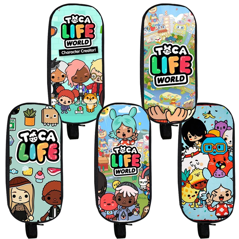 Fashion-3D-Anime-Toca-Boca-Life-World-Game-Pencil-Case-Kids-Makeup-Box ...