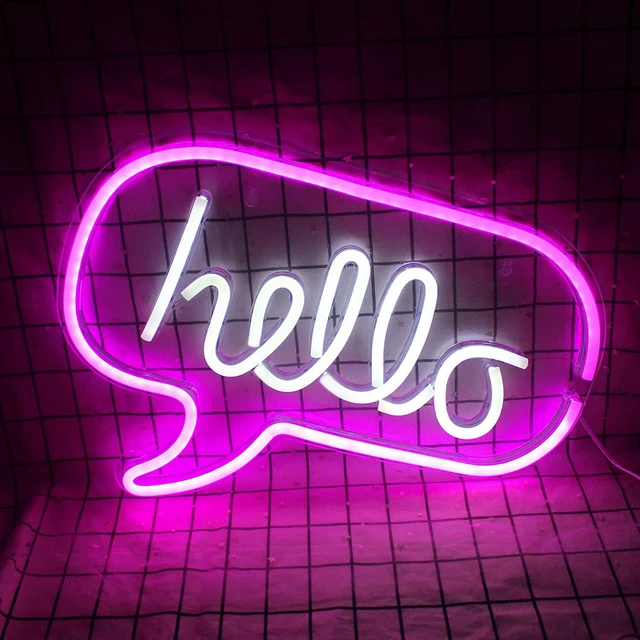Hello Signs Wallpaper