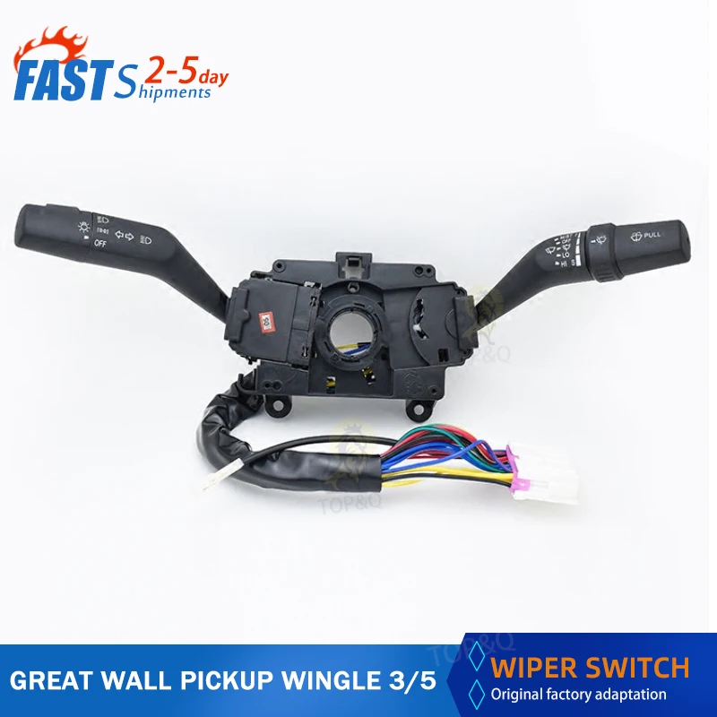 Fit-For-Great-Wall-Pickup-Wingle-3-5-V240-V200-Headlight-Switch-Wiper ...