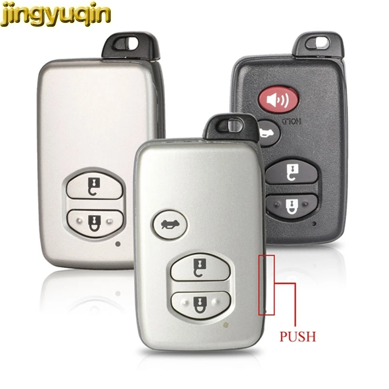 Jingyuqin 5pcs Remote Car Key Shell For Toyota Aurion Avalon ...