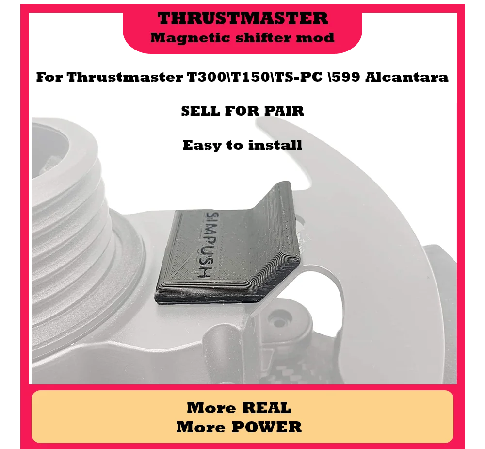 Thrustmaster T300rs T300gt T150 Ts-pc R383 P310 T-gt Magnetic Paddle ...
