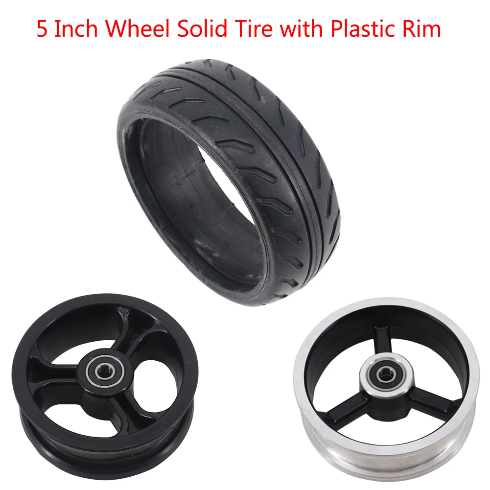 High-quality-5-inch-solid-wheels-5-tubeless-wheel-tyre-for-electric ...