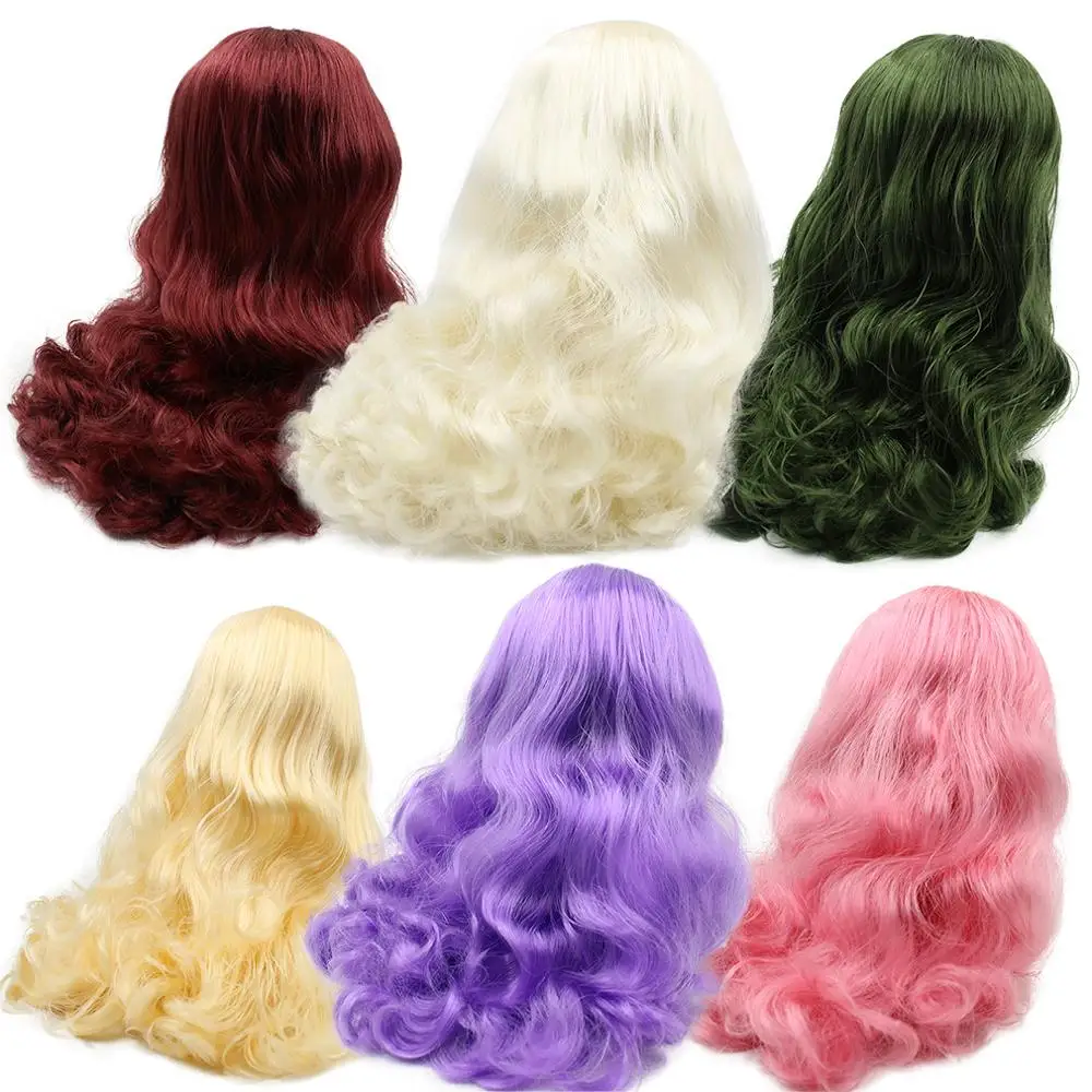 DBS-blyth-doll-icy-rbl-scalp-and-dome-wavy-hair-wig-for-DIY-custom ...