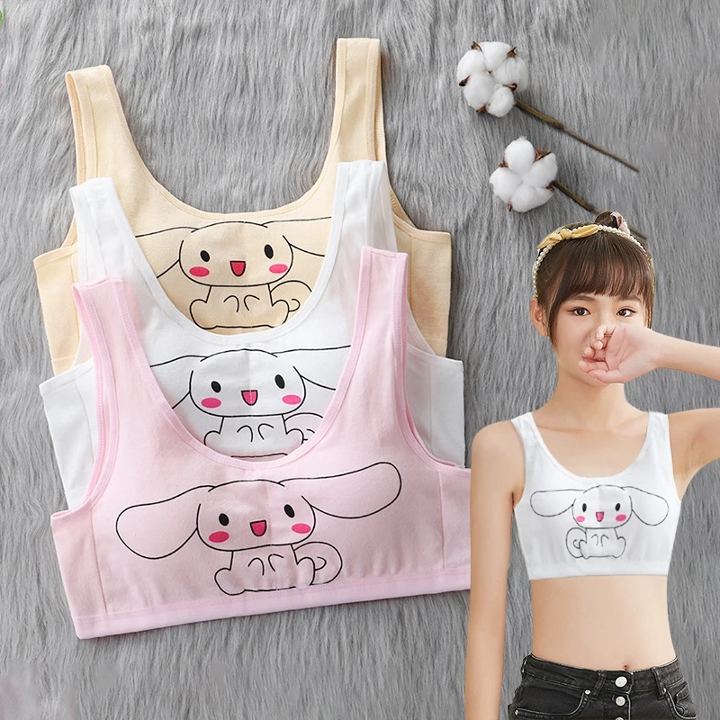 Training Sport Bra for Girl Gym Sport Bra Vest Cartoon Pattern Girl ...