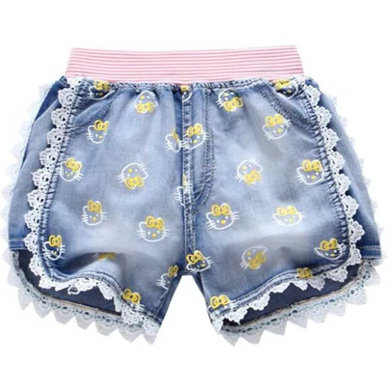 2-styles-Baby-girls-shorts-jeans-cartoon-summer-cotton-children-s ...
