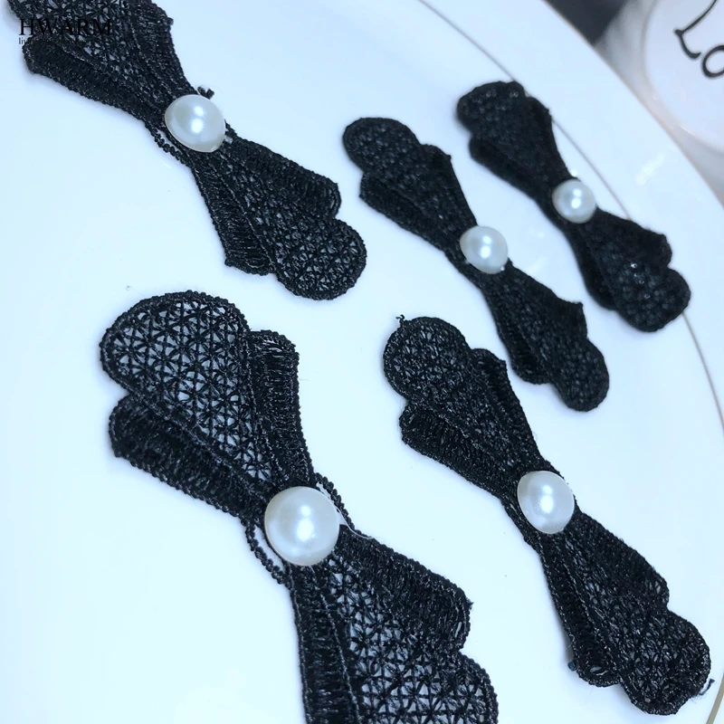 Black Lace Bow Design