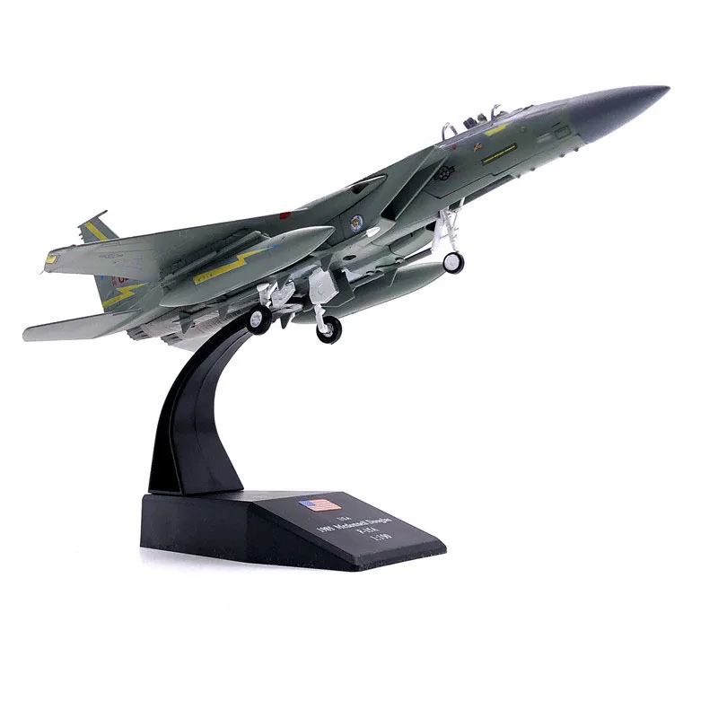 Diecast-1-100-U-S-F-15C-Military-Fighter-Aircraft-Finished-Model ...