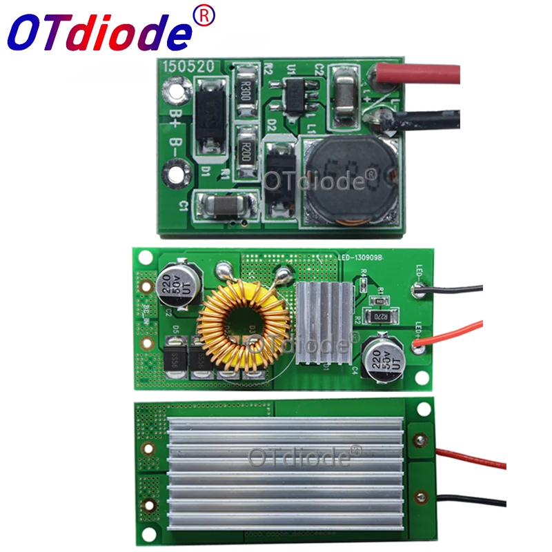 1pcs 10pcs Led Driver Dc12v-24v 10w 20w 30w 50w High Power Driver ...