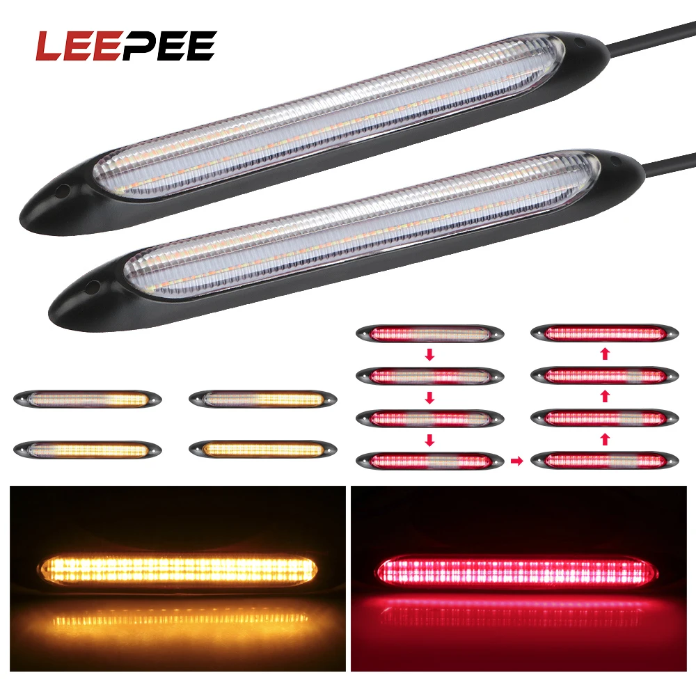 LEEPEE-1-pair-Waterproof-Car-LED-Daytime-Running-Light-DRL-Light ...