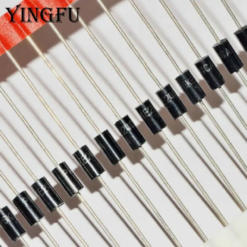 20Pcs/Lot Non Polar P6KE TVS Diode DO 15 P6KE6.8CA~P6KE440CA P6KE12CA ...