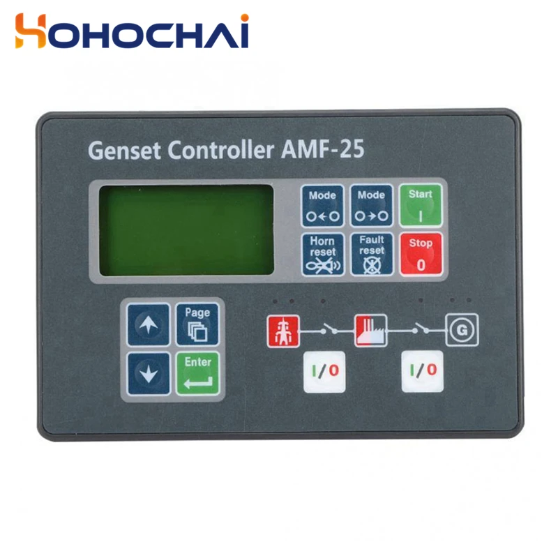 AMF25 AMF20 Diesel Genset Controller AMF-25 AMF-20 Generator Auto Start ...