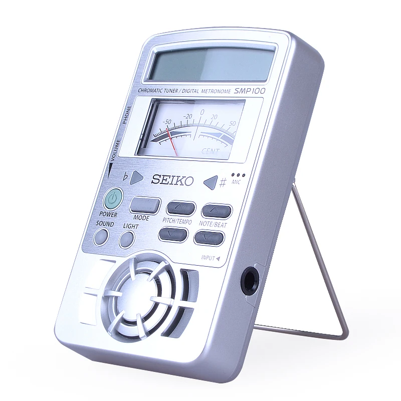 SEIKO-Japan-Professional-SMP100-Chromatic-Tuner-Metronome-Analog-Meter ...