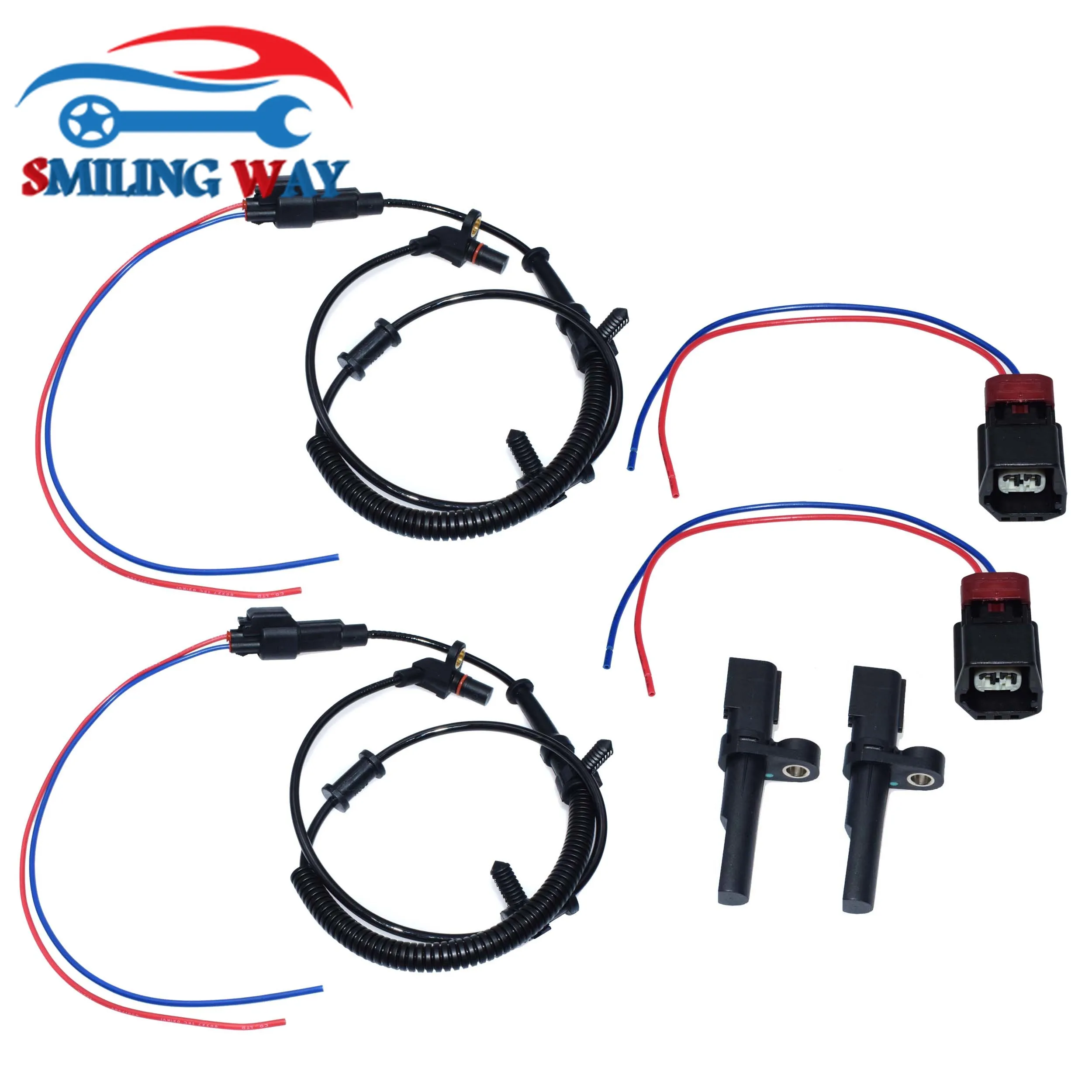 ABS Wheel Speed Sensor Front Rear Left or Right For Dodge Ram 1500 3.7L ...