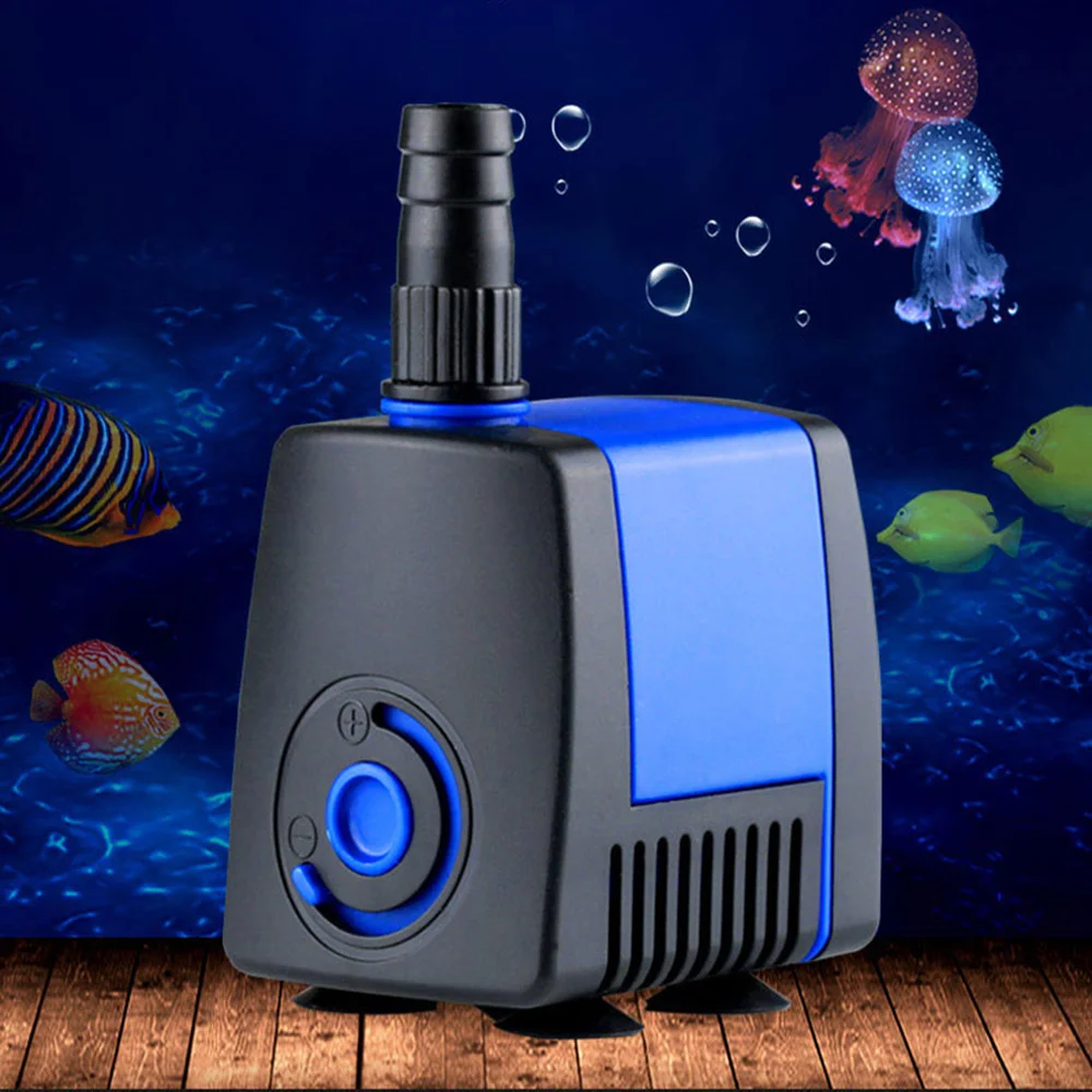 220V 300 1000L/h Submersible Pump for Aquarium Fish Tank Garden Pond ...