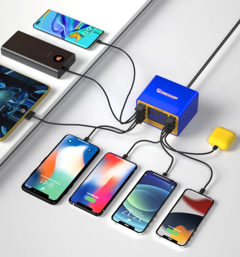 Mechanic iCharger 8M USB Interfaces Quick Charger LCD OEM