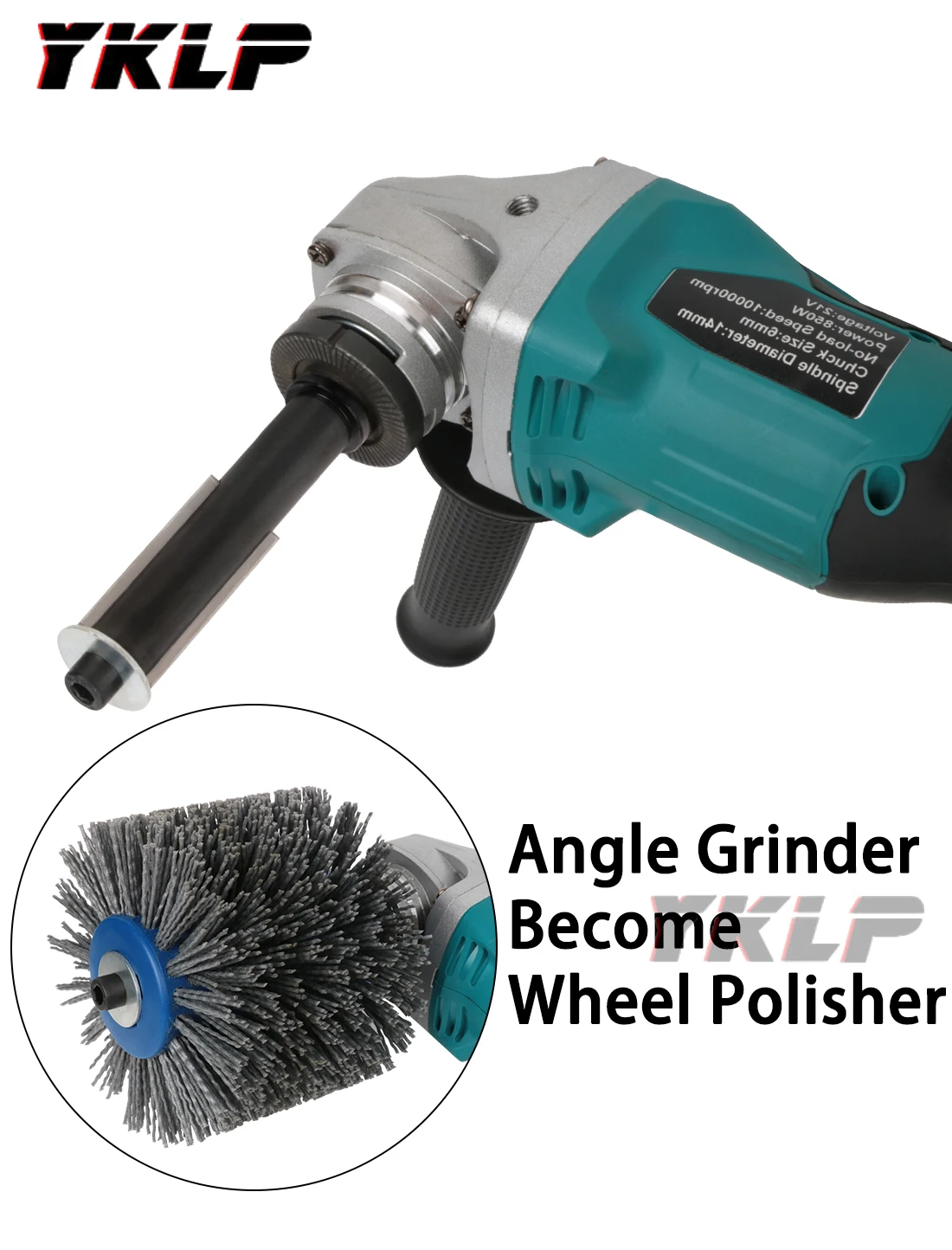 M14 Parts For Angle Grinder Linear 100mm*19mm Polisher Polishing Wheel ...