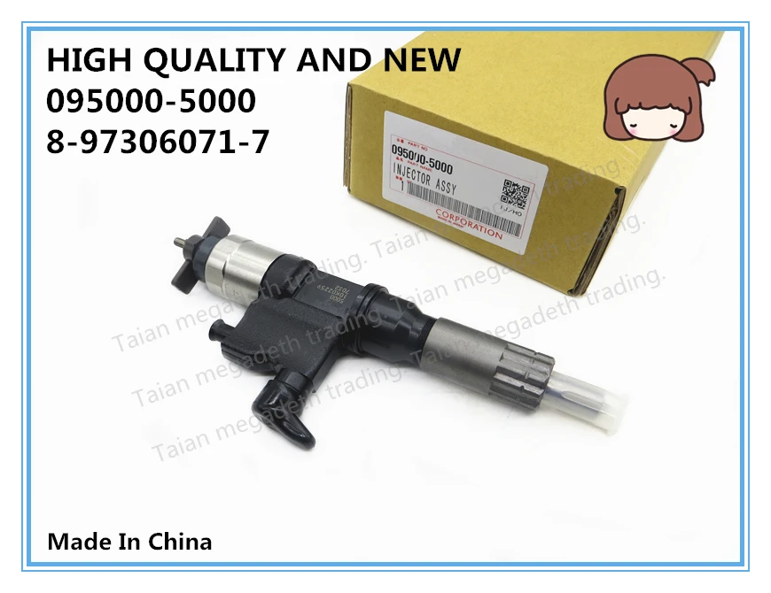 HIGH QUALITY AND NEW DIESEL FUEL INJECTOR ASSY 095000 5000, 095000 5001 ...