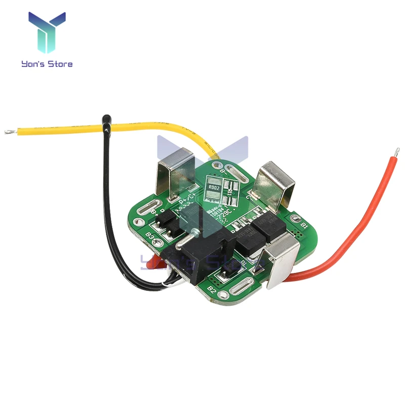 BMS 4S 14.8V Dual MOS 18650 Lithium Battery Charging Protection Board ...