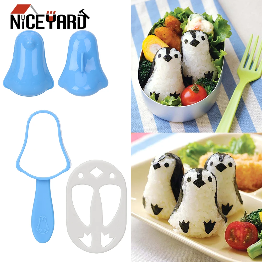 Penguin Sandwich Mold | Penguin Rice Mold | Cooking Penguins | Sushi ...