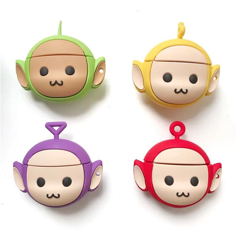 Cartoon Silicone Teletubbies Headphone Case For Kawaii Airpods ...