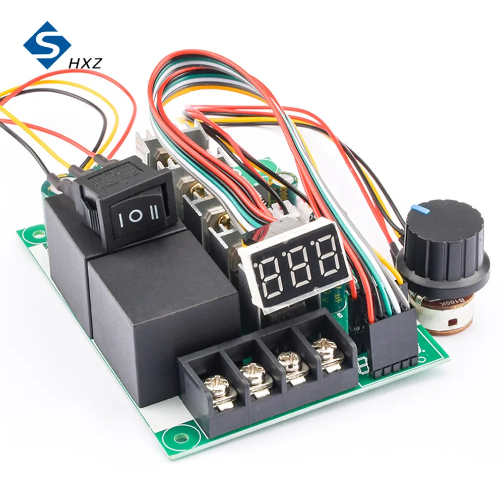 Dc Motor Speed Controller 12v Pwm Voltage Regulator 12v 24v 48v Dimming ...