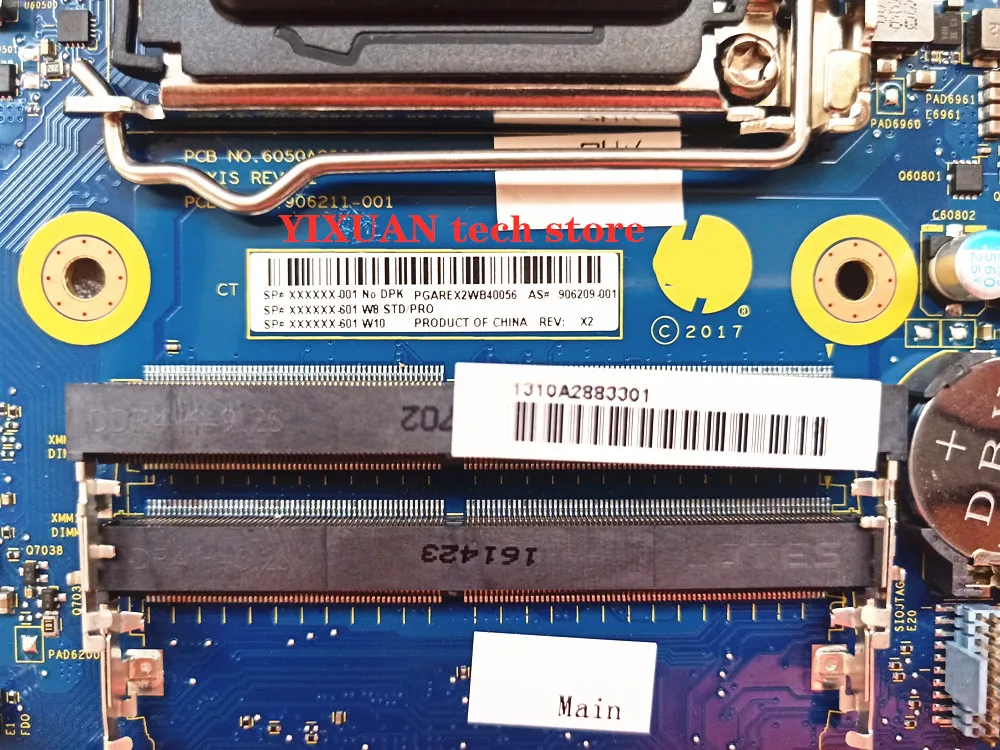 Placa base todo en uno para HP 6050a2883301, E162264, 906209, 100% ...