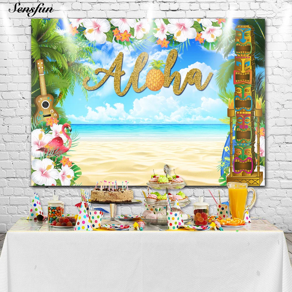 Luau Backdrop