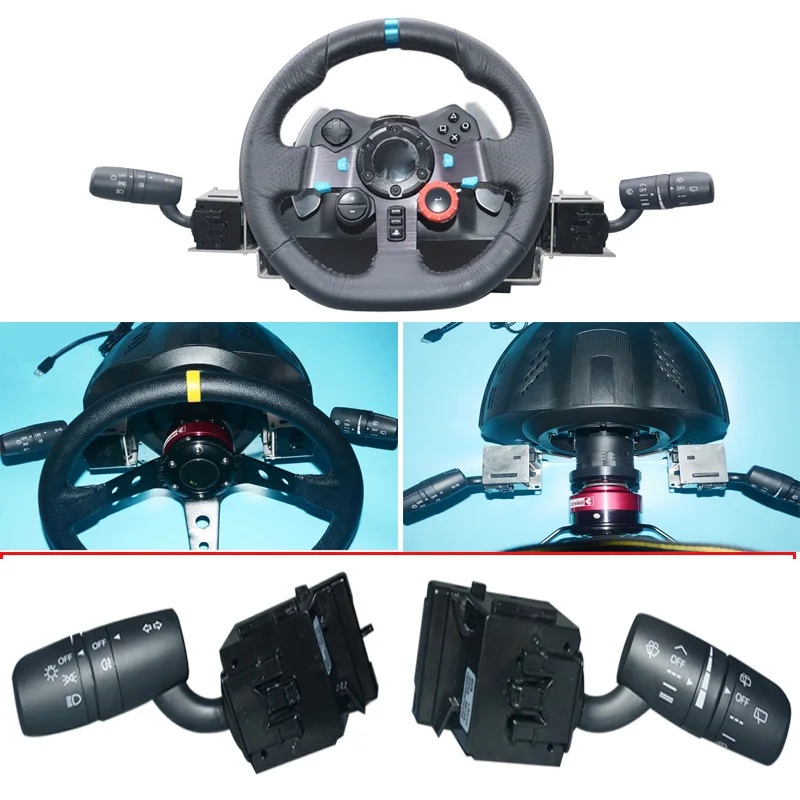 F-r-Logitech-G29-G27-F-r-Thrustmaster-T300RS-SIMAGIC-Lenkrad-Blinker ...