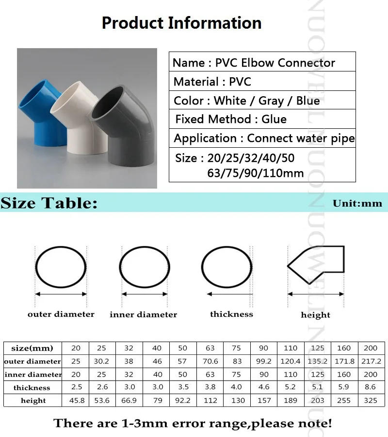 50mm Pvc Elbow Dimensions Save Off Www oceanproperty co th