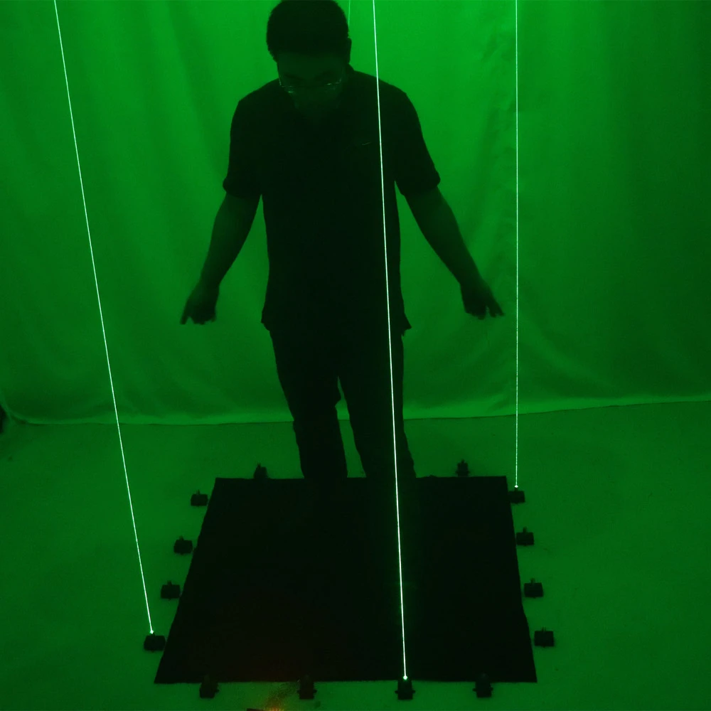 Green-Laser-Dancing-Mat-LED-Luminous-Small-Stage-Laser-Rain-Northern ...