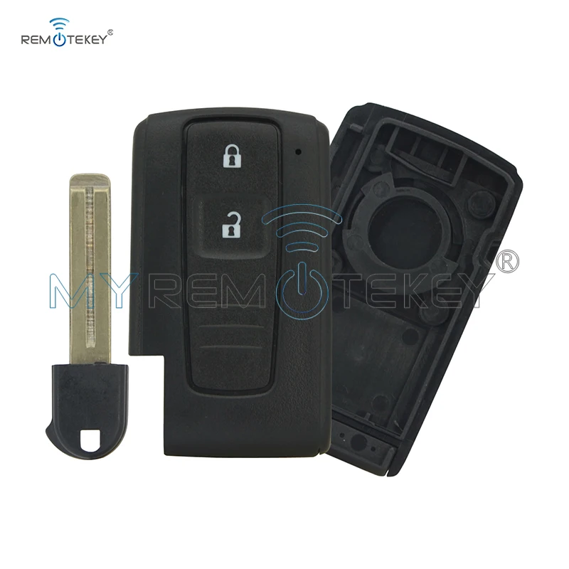 Remtekey Smart replacement key case car key shell 2 Button For Toyota ...