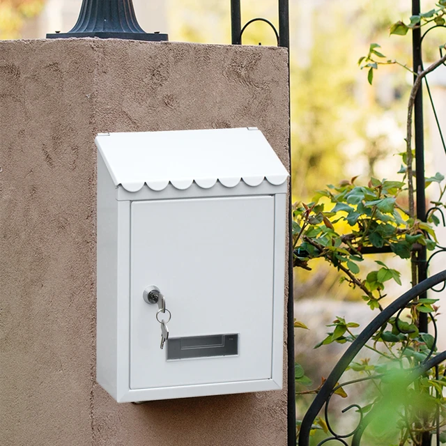 Wall Mounted Lockable Mailbox