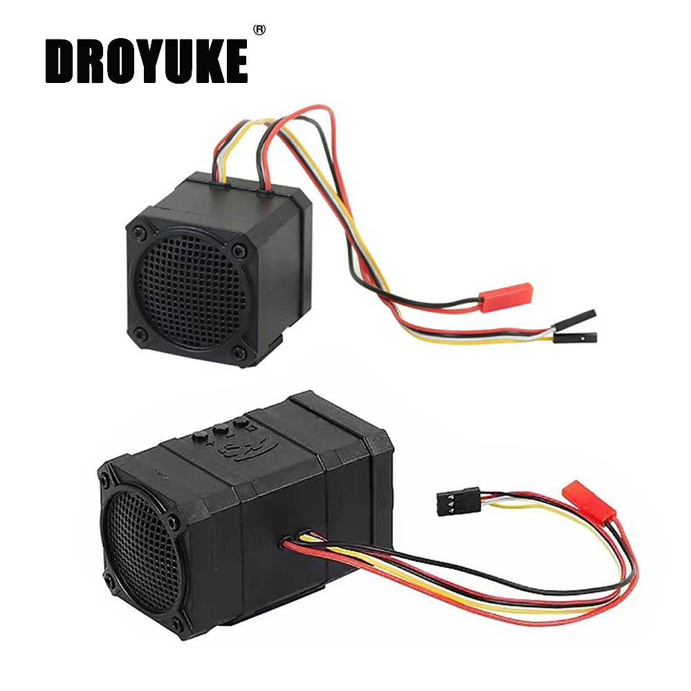 RC Car Engine Sound Simulator CH3 Control Horn Speaker for 1/10 Scale ...