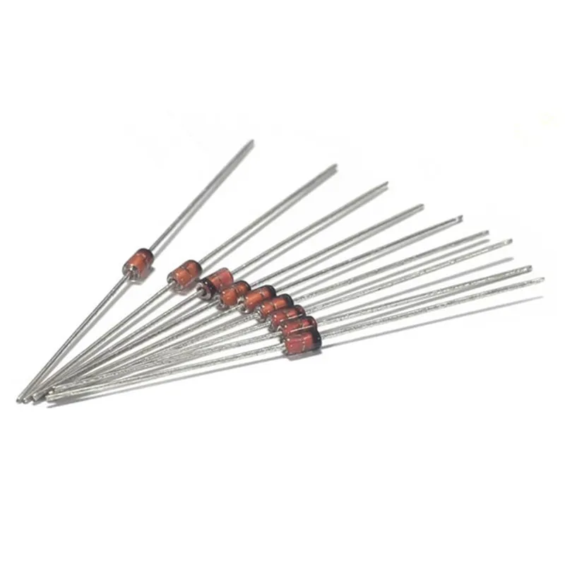 100 Uds 1W 4,7 V 1N4732A 1N4732 hacer 41 diodo Zener|Diodos| - AliExpress