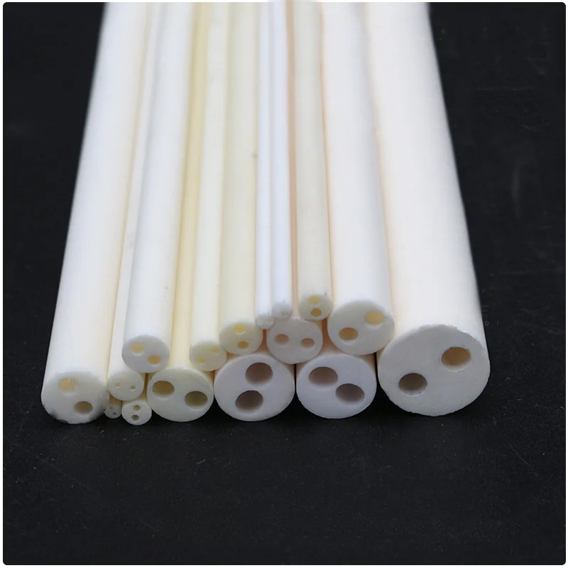 Protective-tube-High-temperature-1750-degrees-With2inner-hole-250mm ...