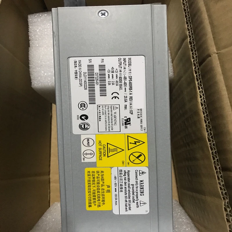 Original PSU For Delta DC -48~60V 600W Switching Power Supply DPS-600RB-1 A - Serverpowersupply