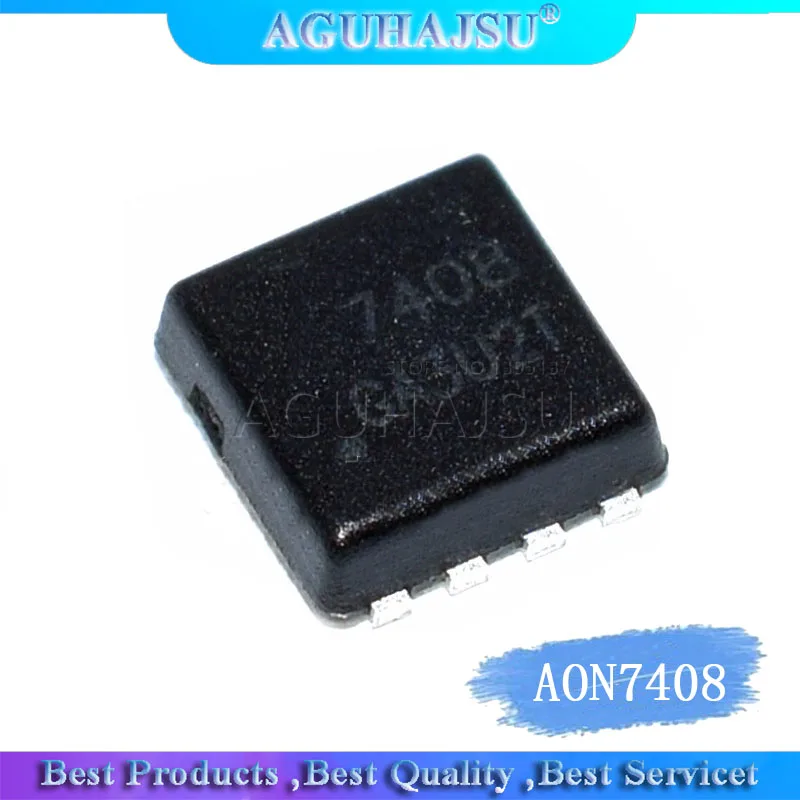 10pcs AON7408 AO7408 7408 MOSFET QFN-8 new original - AliExpress 502